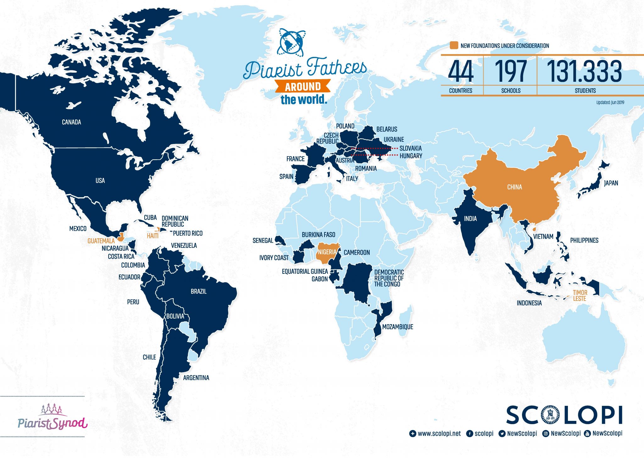 Congregación Padres Escolapios | Escuelas Pías En El Mundo